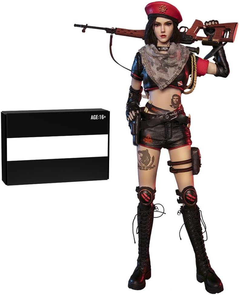 Amazon.com: SUPERFLEX FLAGSET 1/6 Soldier Action Figure Model, Red ...