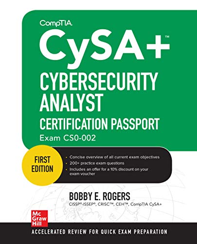Amazon.com: CompTIA CySA+ Cybersecurity Analyst Certification Passport ...