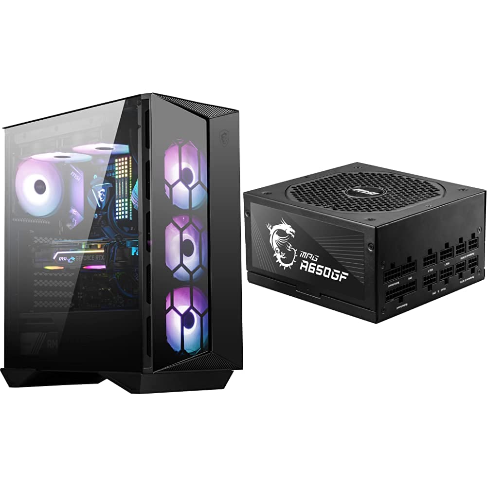 Buy MSI MPG GNIR 110R 'G110R' Mid Tower Gaming Computer Case with MSI ...