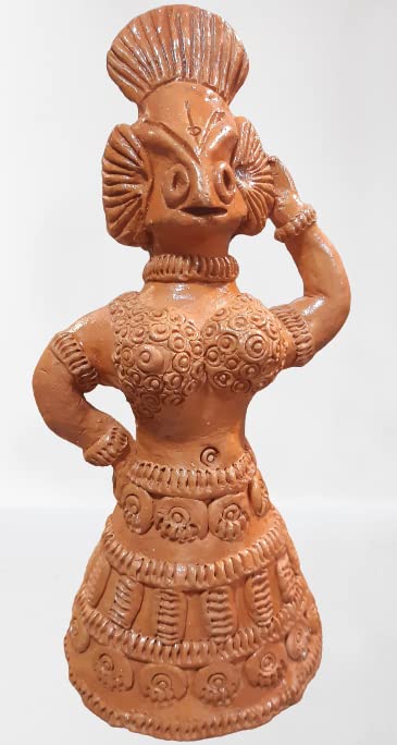 Assam Asharikandi Terracotta Doll for Home Decor and Showpiece : Amazon ...