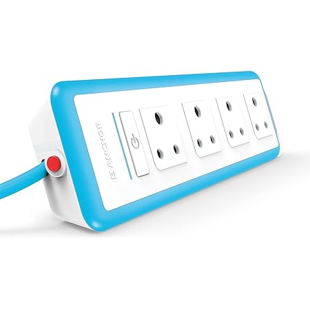 Anchor by Panasonic 6 Way Universal Socket with Single Switch | 6 Way ...