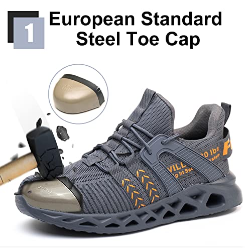 Snapklik.com : Steel Toe Shoes For Men Women Comfortable Steel Toe ...