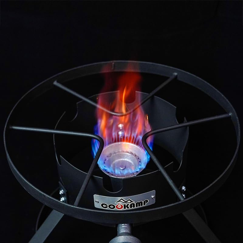 Snapklik.com : COOKAMP High Pressure Gas Burner 1-Burner Outdoor Propane Gas Cooker