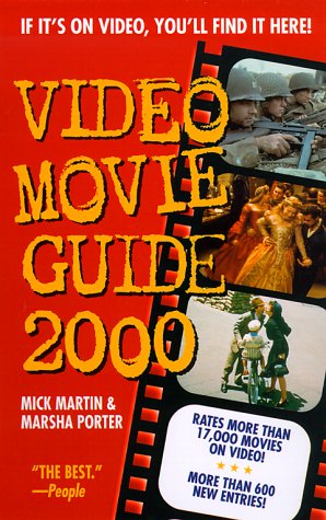 Video Movie Guide 2000: Martin, Mick, Porter, Marsha: 9780345420947 ...
