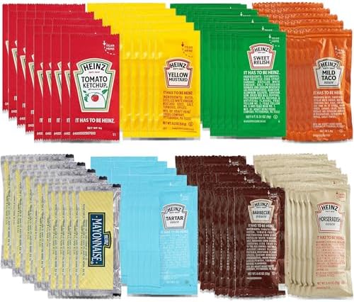 Amazon.com : Le Must Premium Glass Condiment Assortment Mini Jars (Le ...