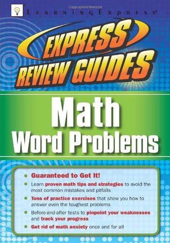 Amazon | Math Word Problems (Express Review Guides) | Learningexpress ...