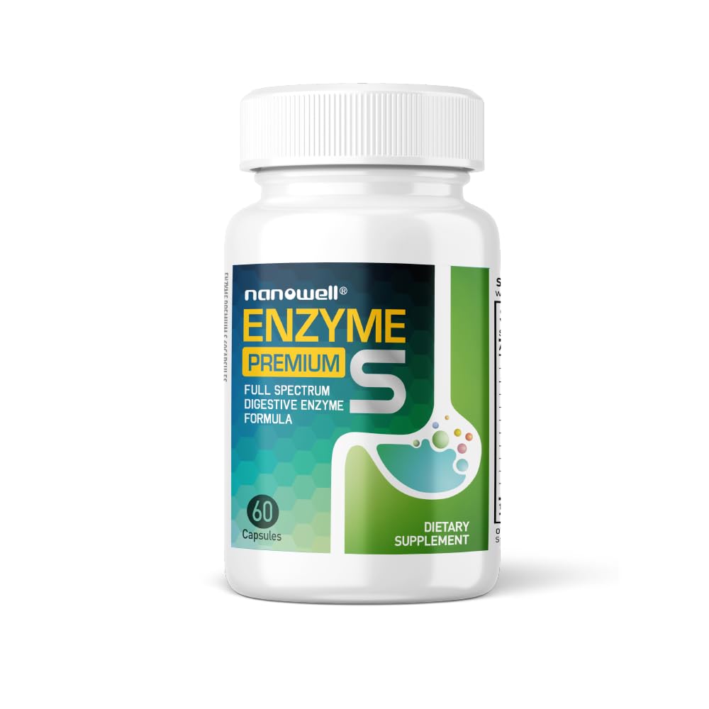 Buy Enzyme Premium S - Digestive Multi-Enzyme Supplement with 10 ...
