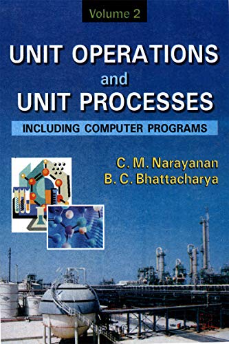 Amazon | Unit Operation and Unit Processes, Vol. 2: Including Computer ...
