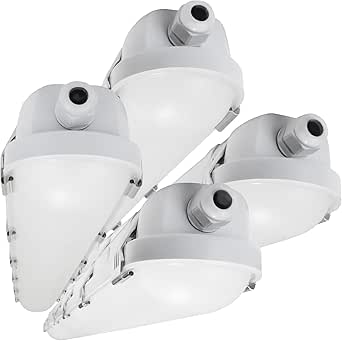 HYPERLITE 65W 4pack LED Vapor Proof Light, 8645lm 4FT 45W/55W/65W Vapor ...