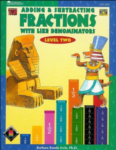 Adding & Subtracting Fractions with Like Denominators (Fraction Tower ...