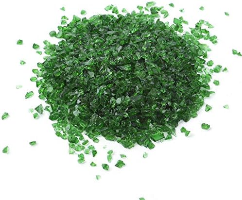 Amazon.com: Alan Stone High Luster Reflective Fire Glass Gravel,Fire ...