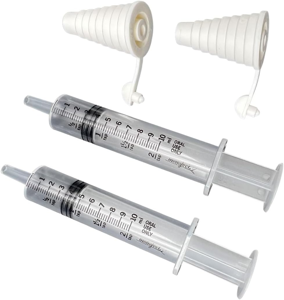 Amazon.com: Medicine Bottle Syringe Adapter For Oral Dispensers (Size ...