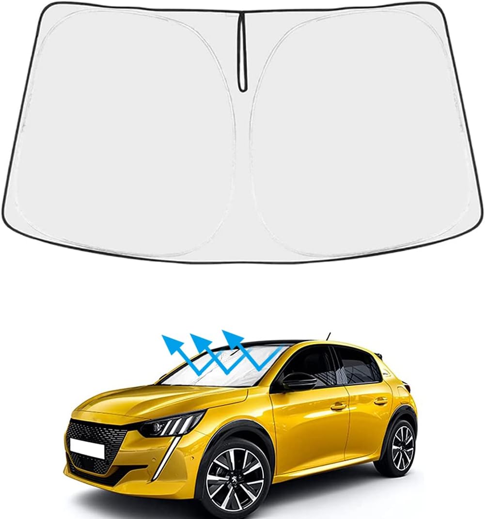 TDHLW Parabrezza Anteriore Parasole Auto Parabrezza Parasole Pieghevole ...
