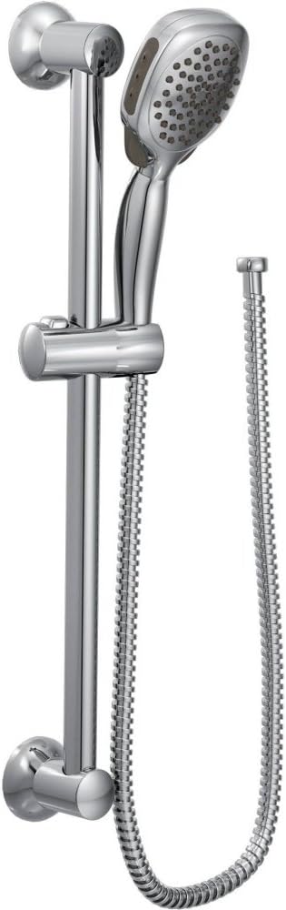 Moen S3870EP Twist Handheld Shower with Slide Bar, Chrome - Hand Held ...