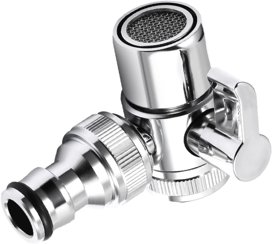 Amazon.com: BUGUUYO Faucet Splitter Washing Machine Water Line Splitter ...