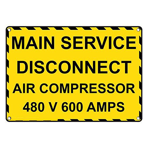 Weatherproof Plastic Main Service Disconnect Air Compressor 480 V 600 ...