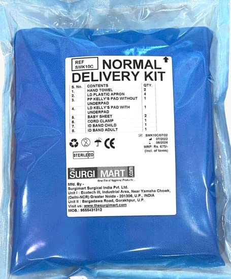 SURGIMART SURGICAL's Normal Delivery Kit : Amazon.in: Industrial ...