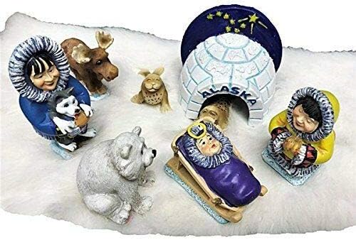 Amazon.com: Alaskan Nativity Set : Home & Kitchen