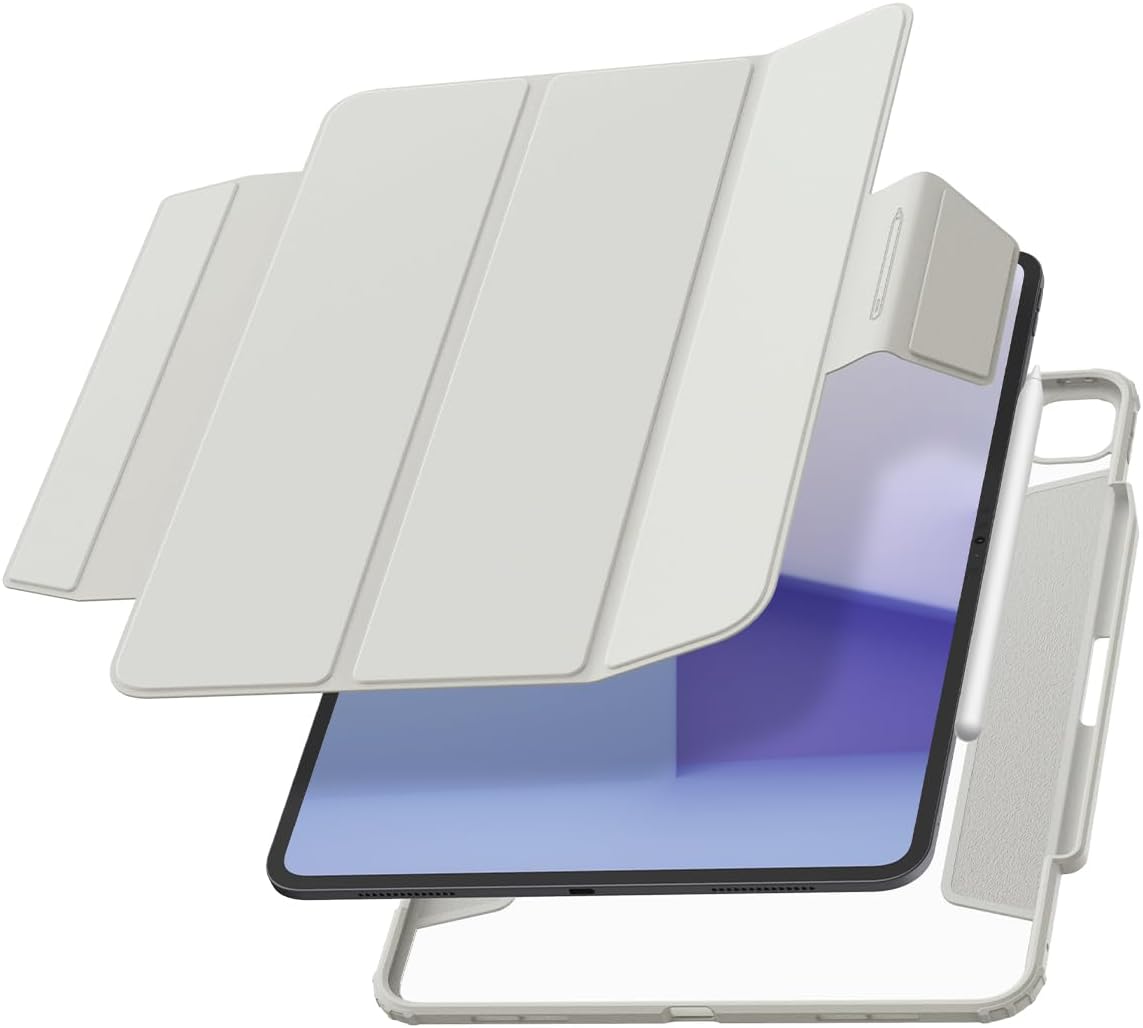 Spigen Air Skin Pro for iPad Pro 13inch M4(2024) Full Cover Folio Case ...