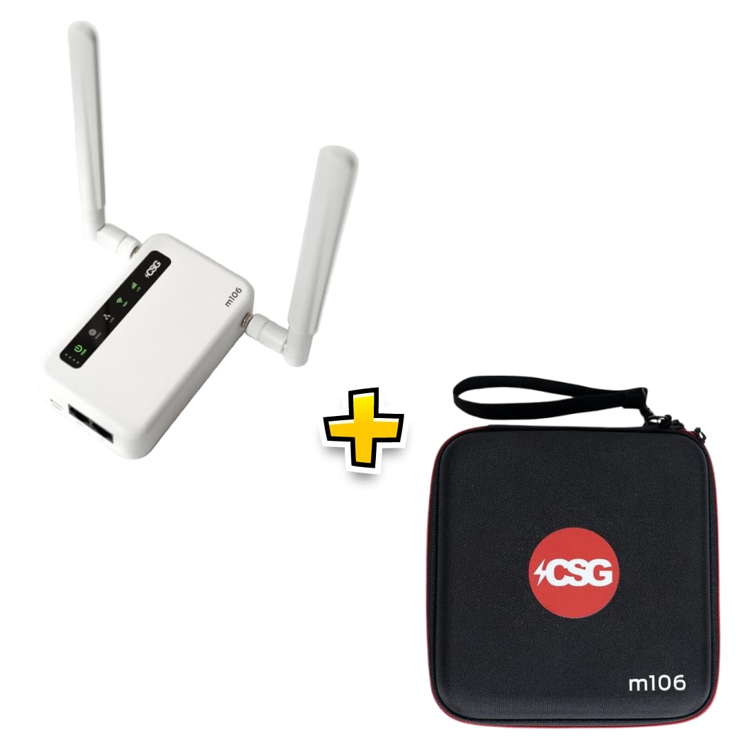 Amazon.com: C5G m106 Travel Bundle, CSG m106 LTE Gateway Router Verizon ...