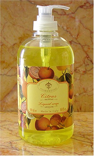 Amazon.com : Saponificio Artigianale Fiorentino Citrus Liquid Soap From ...