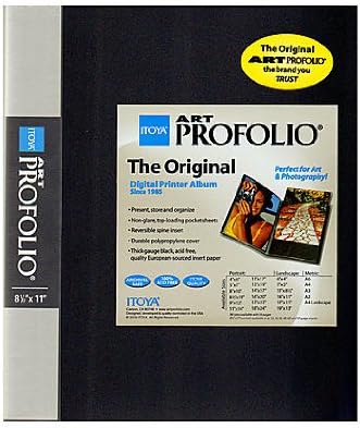 Amazon.com: Itoya Art Profolio Storage/Display Book 8 1/2 in. x 11 in ...