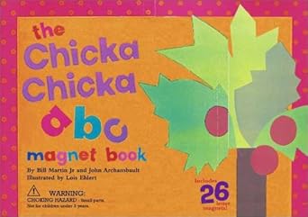 Amazon.com: Chicka Chicka ABC Magnet Book: 9780689850264: Martin, Jr ...