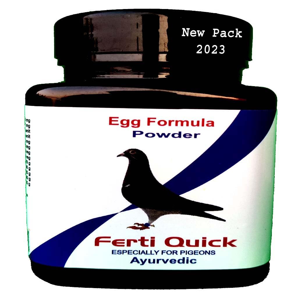 Pigeon Breeding Supplement | Ferti Quick Powder Egg Formula | Pigeon ...