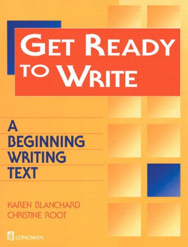 Amazon.com: Get Ready to Write: A Beginning Writing Text: 9780201695175 ...