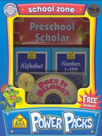 Preschool Power Packs: Includes Software, Workbook, Flash Cards ...