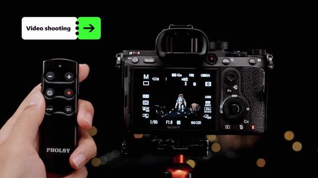 Watch PHOLSY Bluetooth Camera Wireless Remote Control on Amazon Live