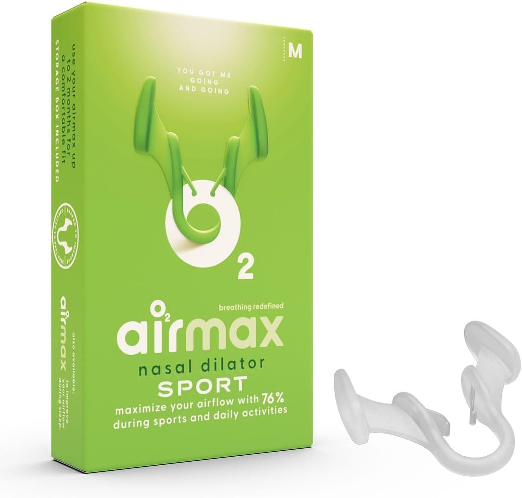 Airmax Sport Internal Nasal Dilators - Snoring aids for Women and Men ...