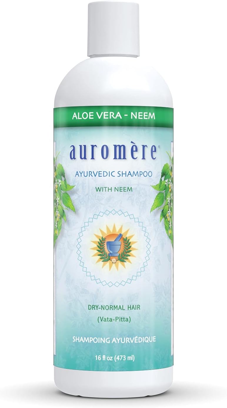 Amazon.com : Auromere Ayurvedic Shampoo, Aloe Vera Neem - Vegan ...