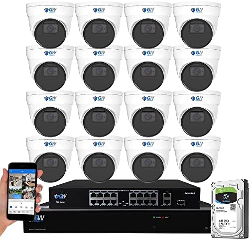Amazon.com : GW Security 32 Channel NVR UltraHD 12MP 4K @30FPS Face ...