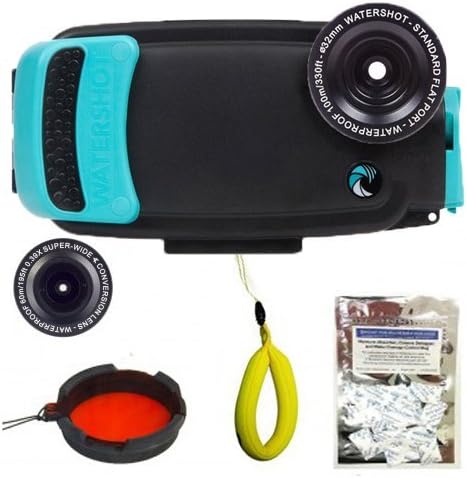 Amazon.com: Watershot® PRO Kit for iPhone 6/6s (Flat + Wide Angle Lens ...