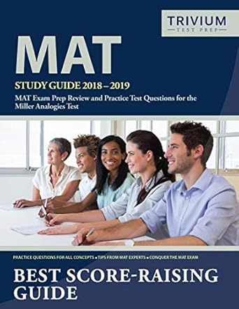 MAT Study Guide 2018-2019: MAT Exam Prep Review and Practice Test ...