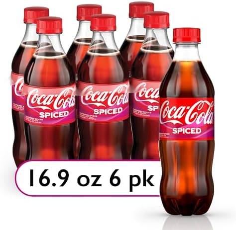 Amazon.com: Coca-Cola Spiced 16.9oz 6pk