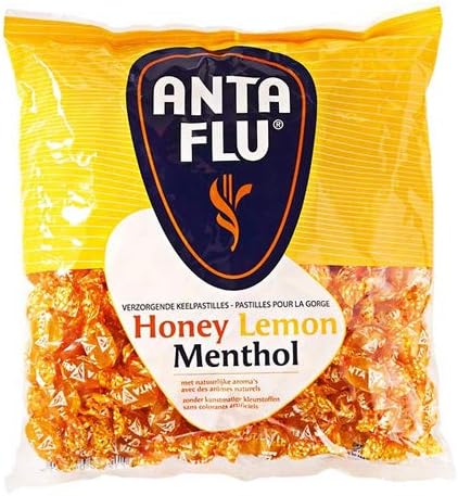 Anta Flu - Throat Honey-Lemon-Menthol - 1kg : Amazon.co.uk: Grocery