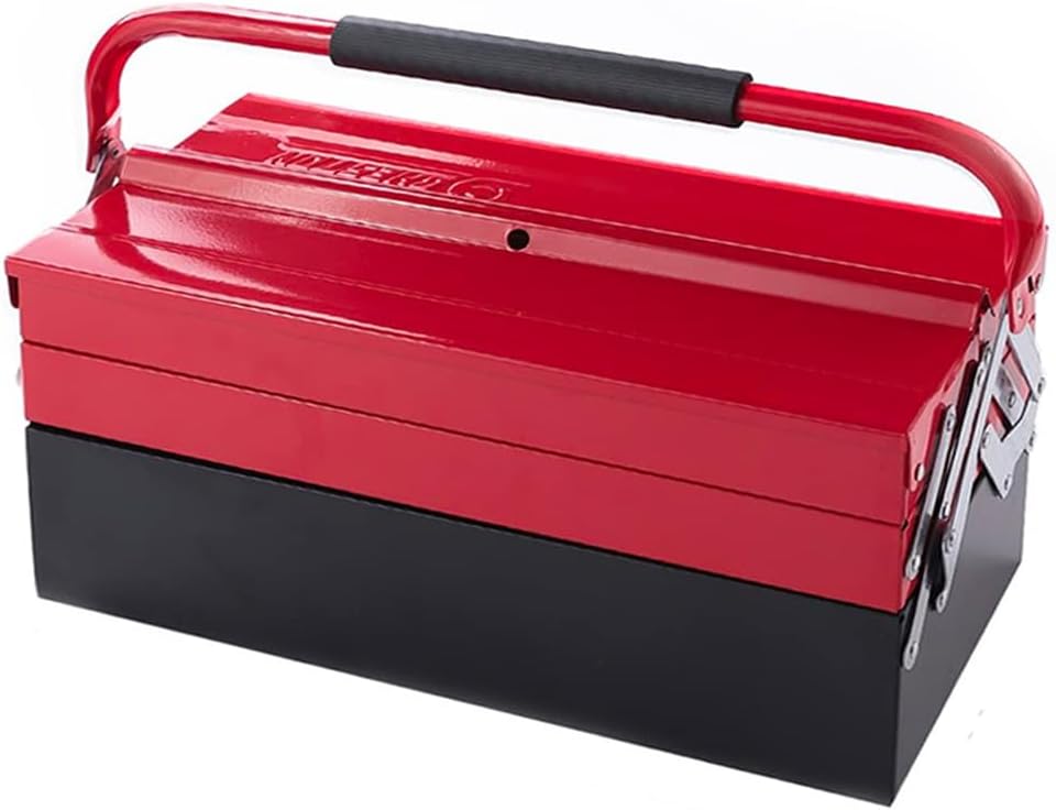 Venus VTB Metal Tool Box with 5 Compartment Box (Red) : Amazon.in: Home ...