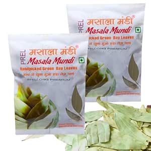 Masala Mundi Tej Patta 20g (Pack of 2) | Brinji Leaf | Tamal Patra ...