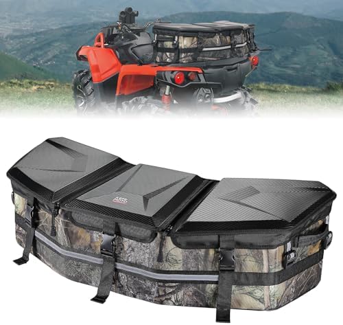 KEMIMOTO ATV Cargo Bag, ATV Bed Box 50L Front Bag Rear Rack Toolbox ...