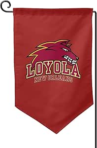 Amazon.com : LUJZWOP Loyola University New Orleans Logo Garden Flag ...