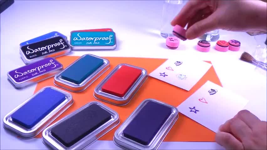 Watch Easy to stamp, really waterproof ink pads. on Amazon Live