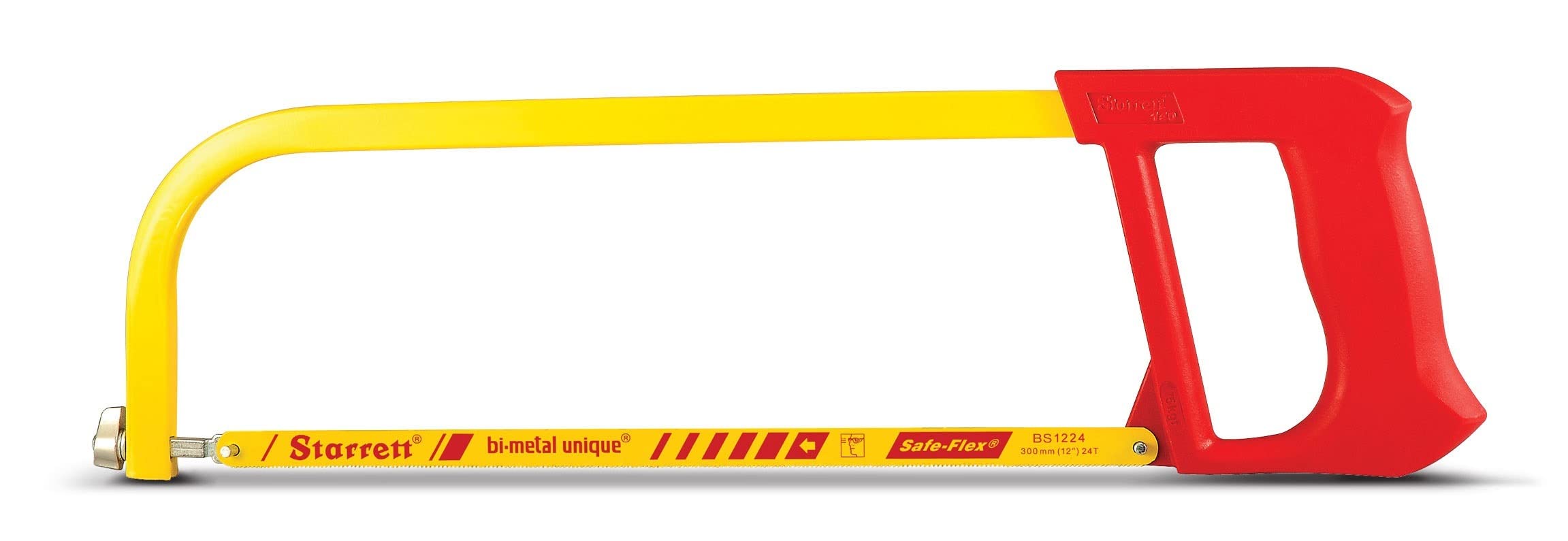 Starrett Multifunctional Hand Hacksaw - 140G Closed Grip Hack Saw Frame ...