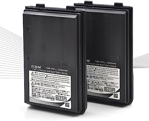Amazon.com: ROWSHEP (2-Pack) 7.4V 2200mAh Li-ion Battery Replacement ...