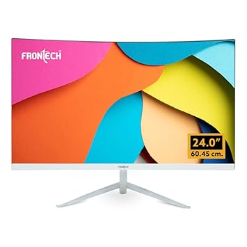 FRONTECH Ultima Series 24 Inch Curved LED Gaming Monitor| Refresh Rate ...