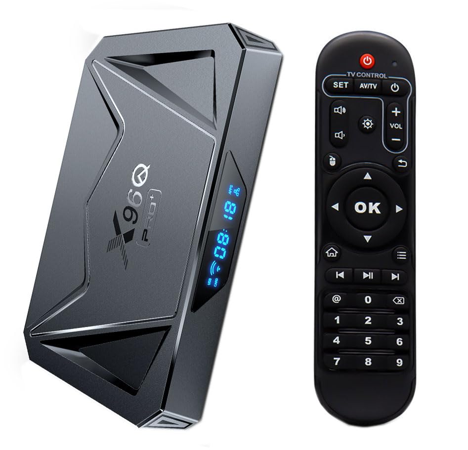 Android 14.0 TV Box X96Q Pro+ H728 Octa-core ARM Cortex A55 Android TV ...