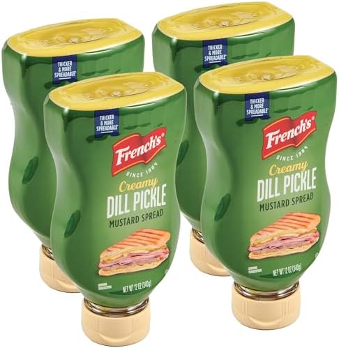 Amazon.com : French's Creamy Dill Pickle Mustard Spread, 12 oz (Pack of ...