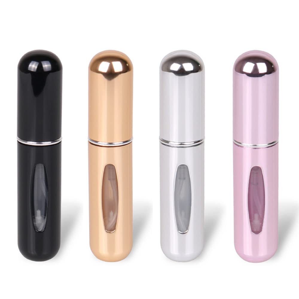 Amazon.com: 4PCS Kit 5/8ml Portable Perfume Atomizer Liquid Container ...