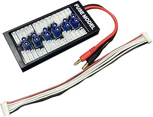 Amazon.com: Hengfuntong-Elec 4mm Port RC Battery Parallel Charging ...